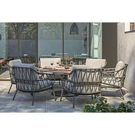 Low-diningset Calpi teakhout 4 Seasons Outdoor | Fonteyn